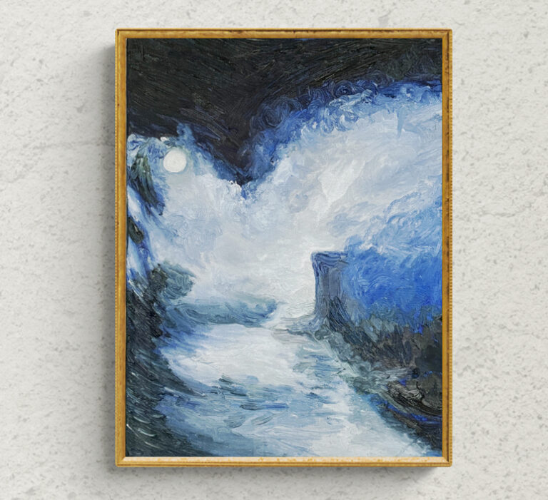 The Power of Blue in Art: Symbolism and Meaning - Artist Angelica Fom